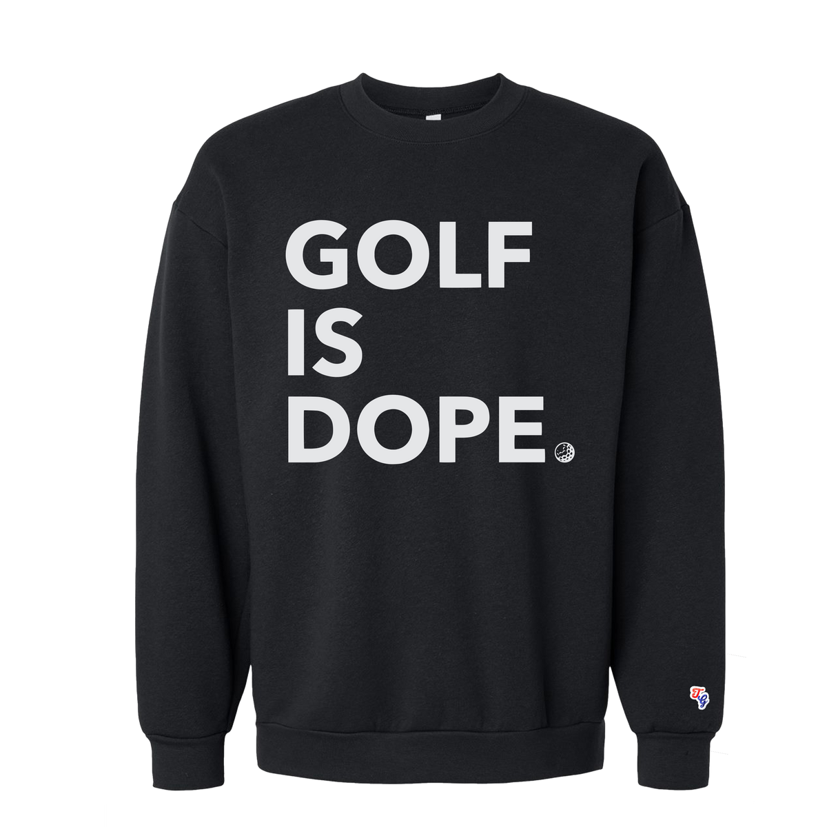GOLF IS DOPE Big Logo Crew – Trap Golf