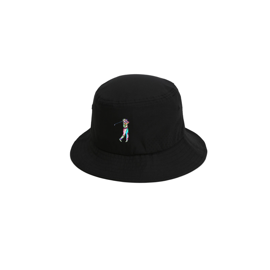 The John Shippen Color Blast BUCKET HAT by Trap Golf