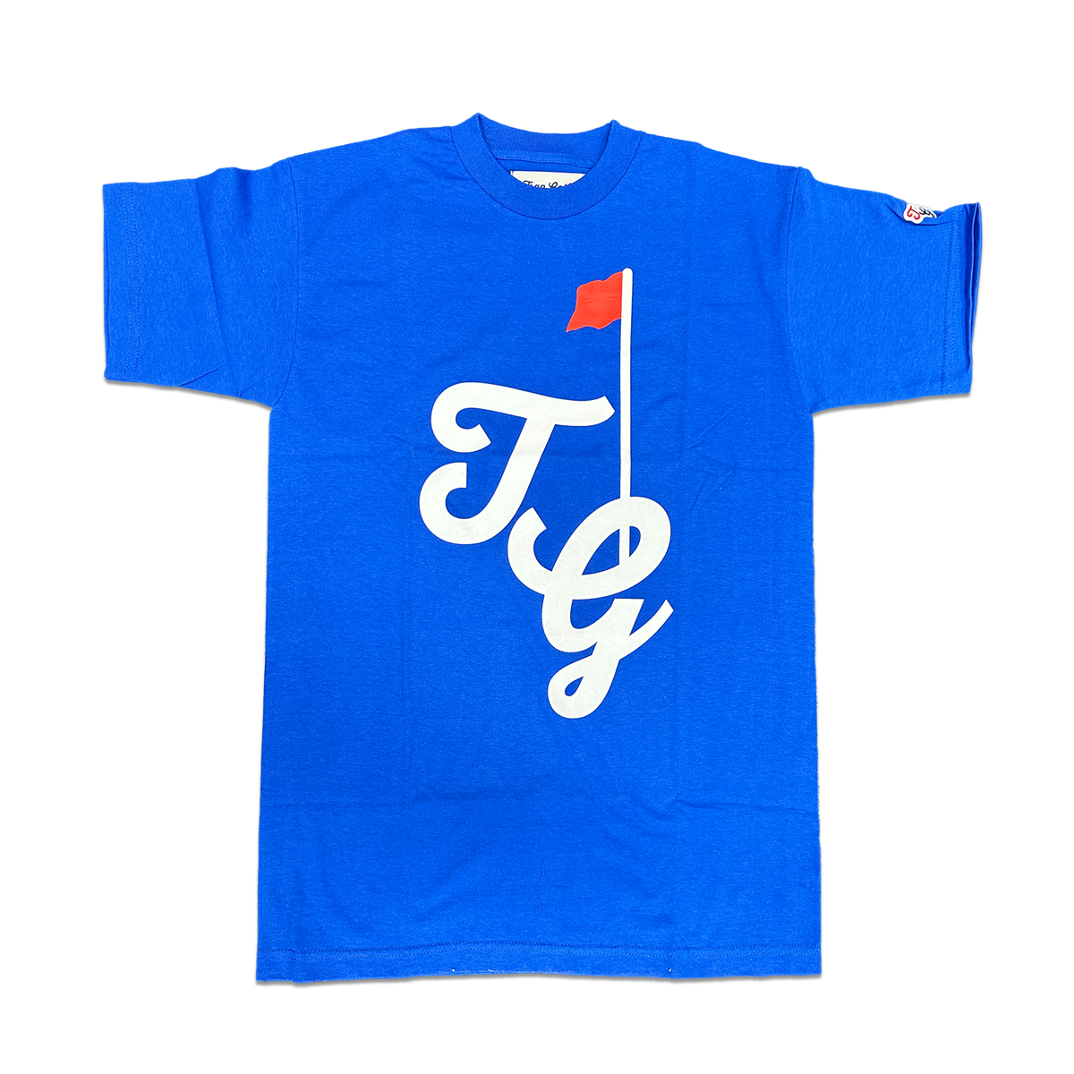 TG Flag Blue T-shirt – Trap Golf