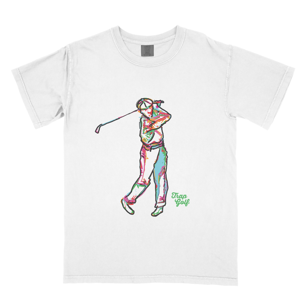 The John Shippen Color Blast TSHIRT by Trap Golf
